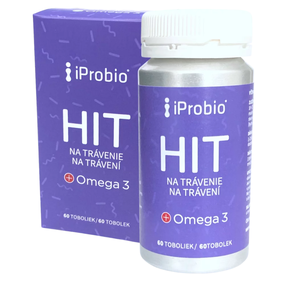HIT na Trávenie+® - cielené probiotiká od iProbio